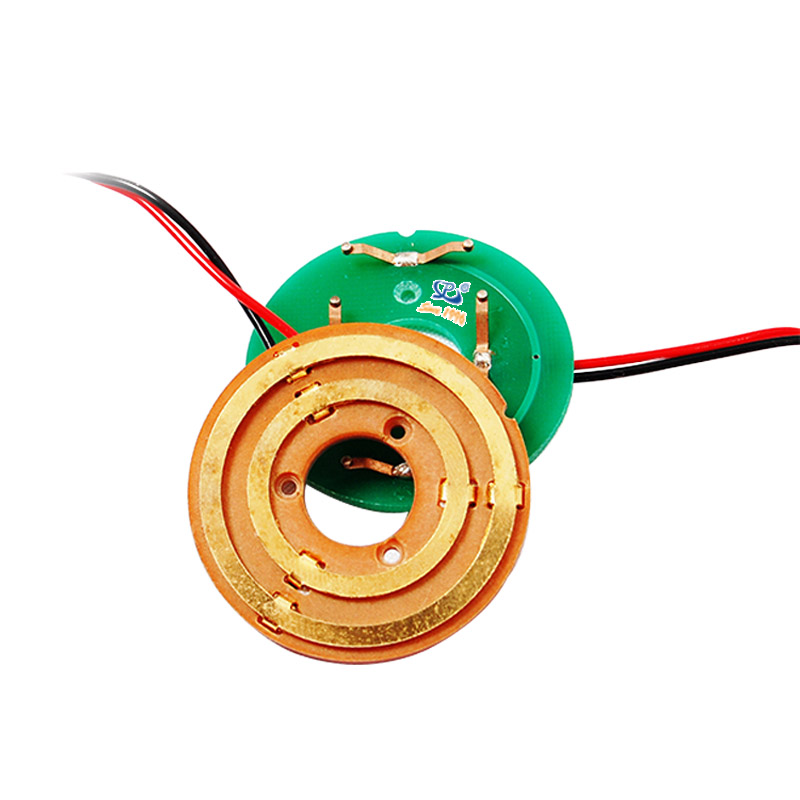 Integral structure slip rings VS Separate structur - JINPAT