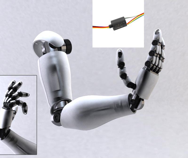 Automatic Mechanical Arm Slip Ring - JINPAT